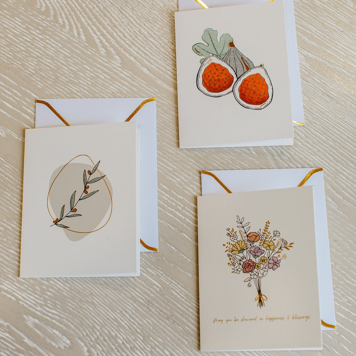 Palestinian Tatreez Cards (Set of Twelve) – Amasi Decor