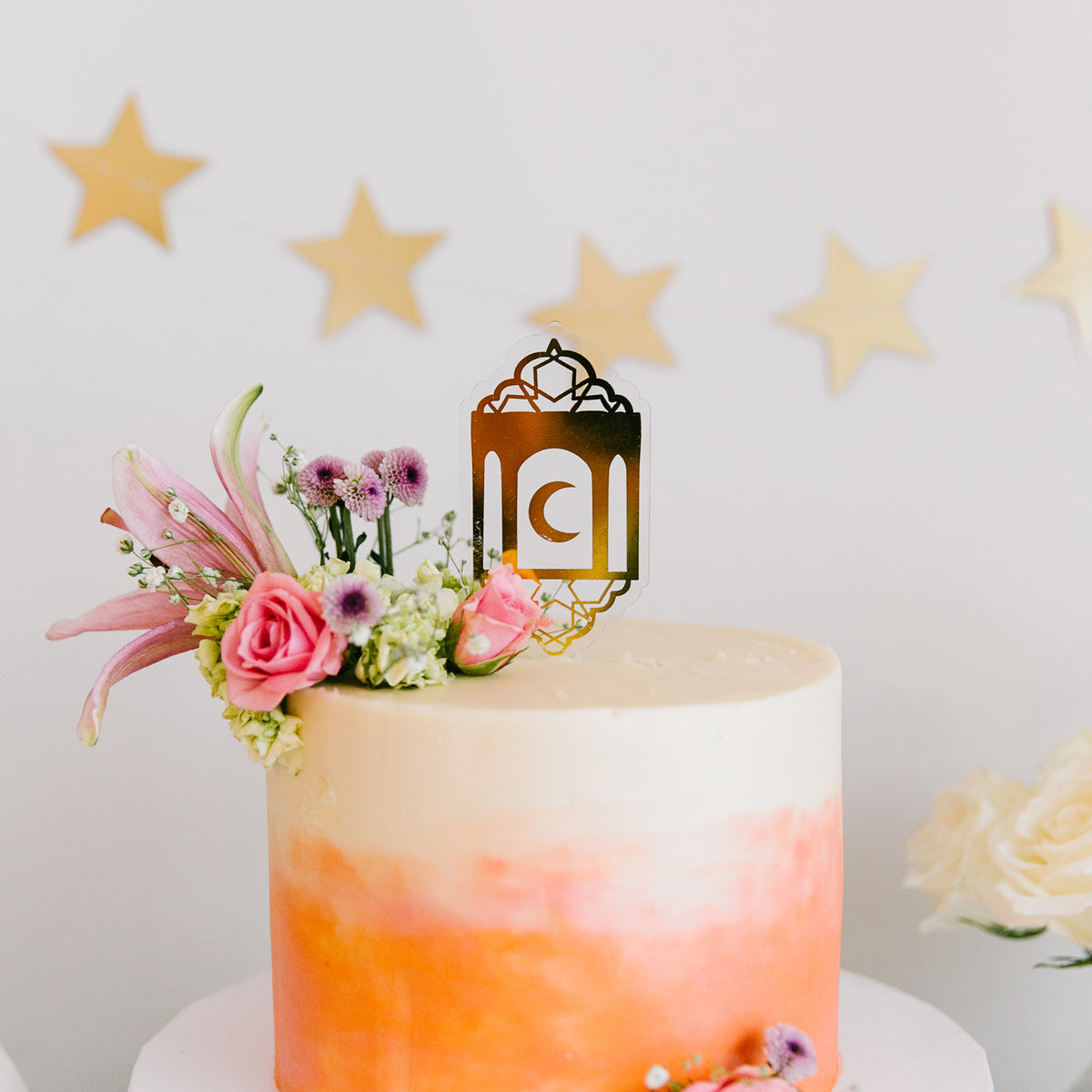 Acrylic Lantern Dessert Toppers (Set of 6) – Amasi Decor